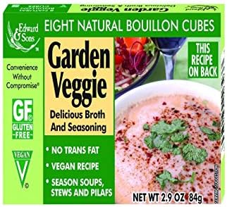 Amazon.com : EDWARD & SONS Garden Vegetable Bouillon Cubes, 2.9 OZ : Natural Organic : Grocery ...