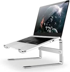 MMOBIEL Laptop Stand Tall - Riser 10 to 18 inches - Ventilated Laptop ...
