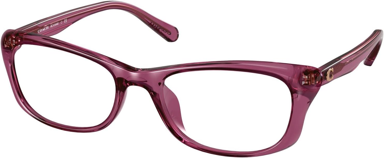 Coach Eyeglasses HC 6164 U 5574 Wine at Amazon Men’s Clothing store