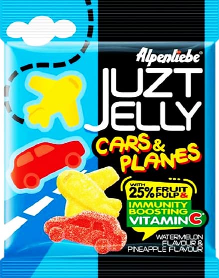 Alpenliebe Juzt Jelly Cars & Planes 28.8g Unique : Amazon.in: Grocery ...