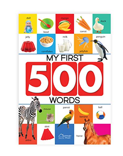 Buy My First 500 Words: Early Learning Picture Book to learn Alphabet ...