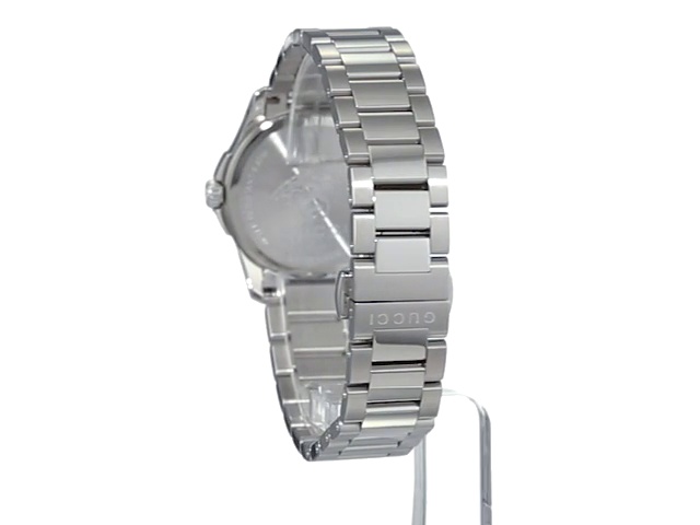 Watch Gucci Quartz Stainless Steel Casual Silver Toned Women's Watch ...