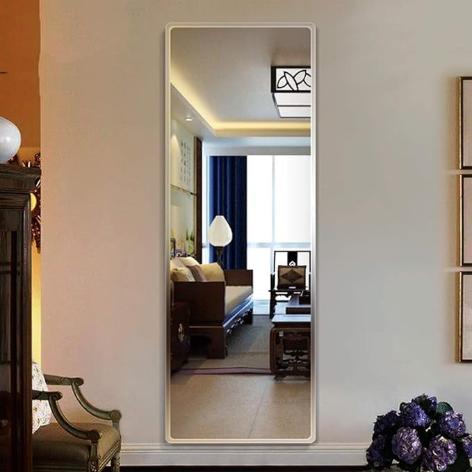 Deluxedeco Full Length Plane Mirror for Bedroom, Wall, Dressing Room ...