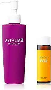 Amazon | エビス化粧品(EBiS) アスタリアピーリングジェルDX200g & Cエッセンス50ml（ビタミンC美容液）アスタキサンチン配合 | EBiS | ゴマージュ・ピーリング 通販