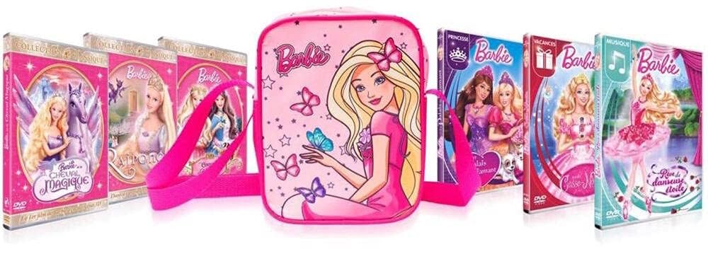 Amazon.com: Barbie Princess Collection - 6-DVD Backpack Boxset ( Barbie ...