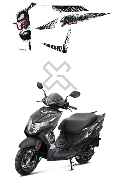 Half Body Sticker for Dio | Dio Bs6 Decal by Grayfixx : Amazon.in: Car ...