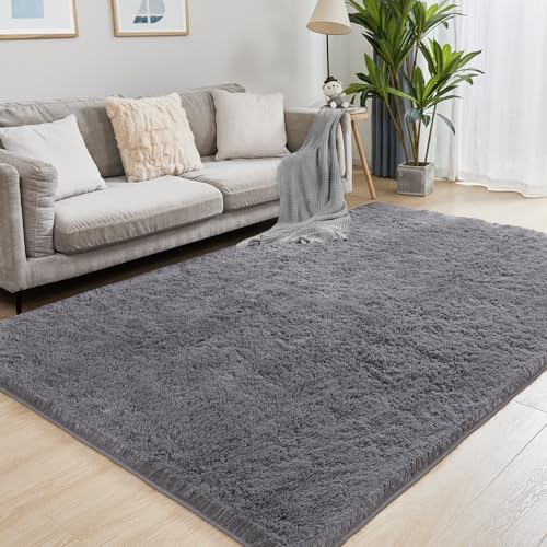 Amazon.com: Amearea Modern Soft Area Rug, Chic Color Washable Rugs for ...