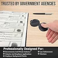 Thumbprint Pad- Fingerprint pad, Clear Impressions, for Identification ...