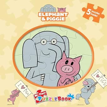 Hidden Pigeon Company Mo Willems: Elephant & Piggie My First Puzzle ...