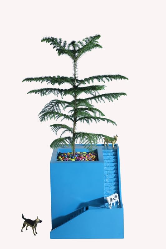 Glassfiber Decorative Farm House Waterfall Plant Stand (Gorgeous ...