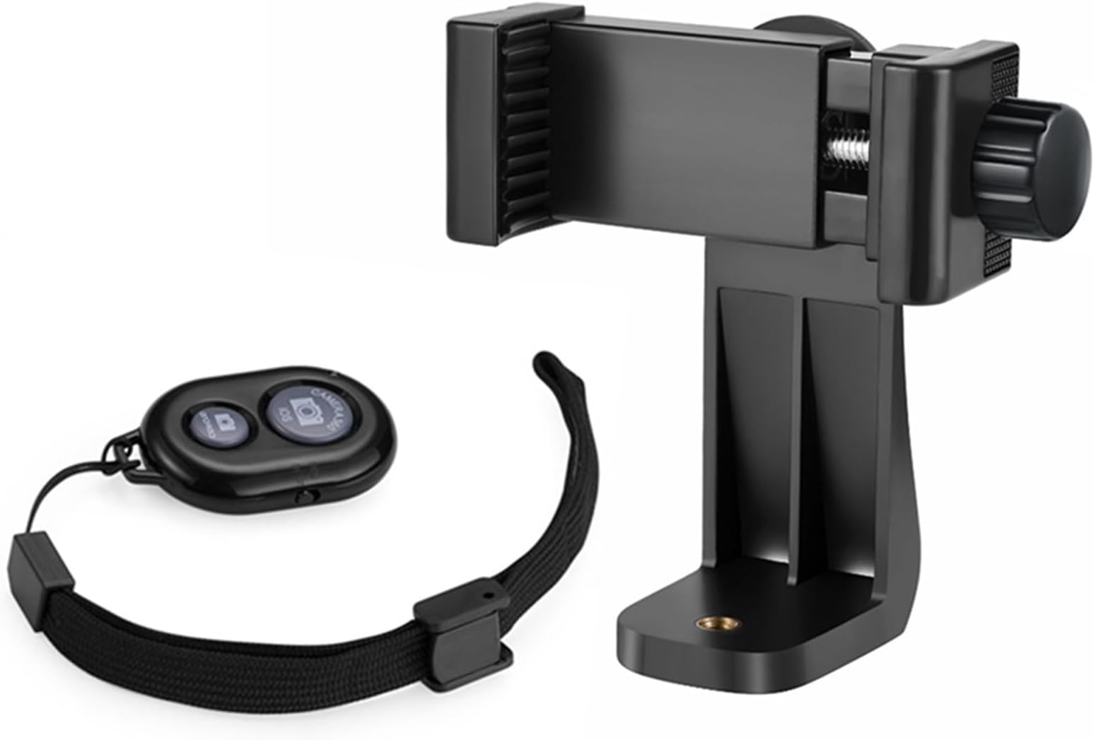 Amazon.com: Phone Tripod Mount Adapter with Camera Remote and Wrist ...