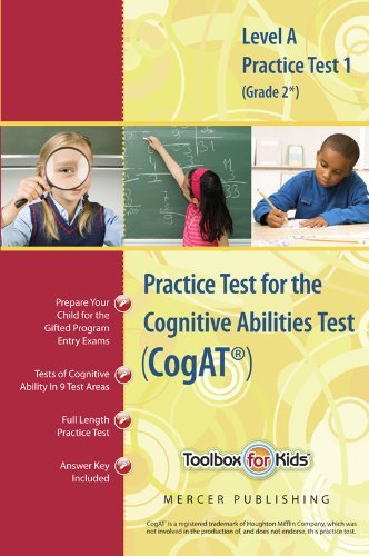 Cognitive Abilities Test CogAT® Multilevel A Book (Grade 2*) - Practice ...