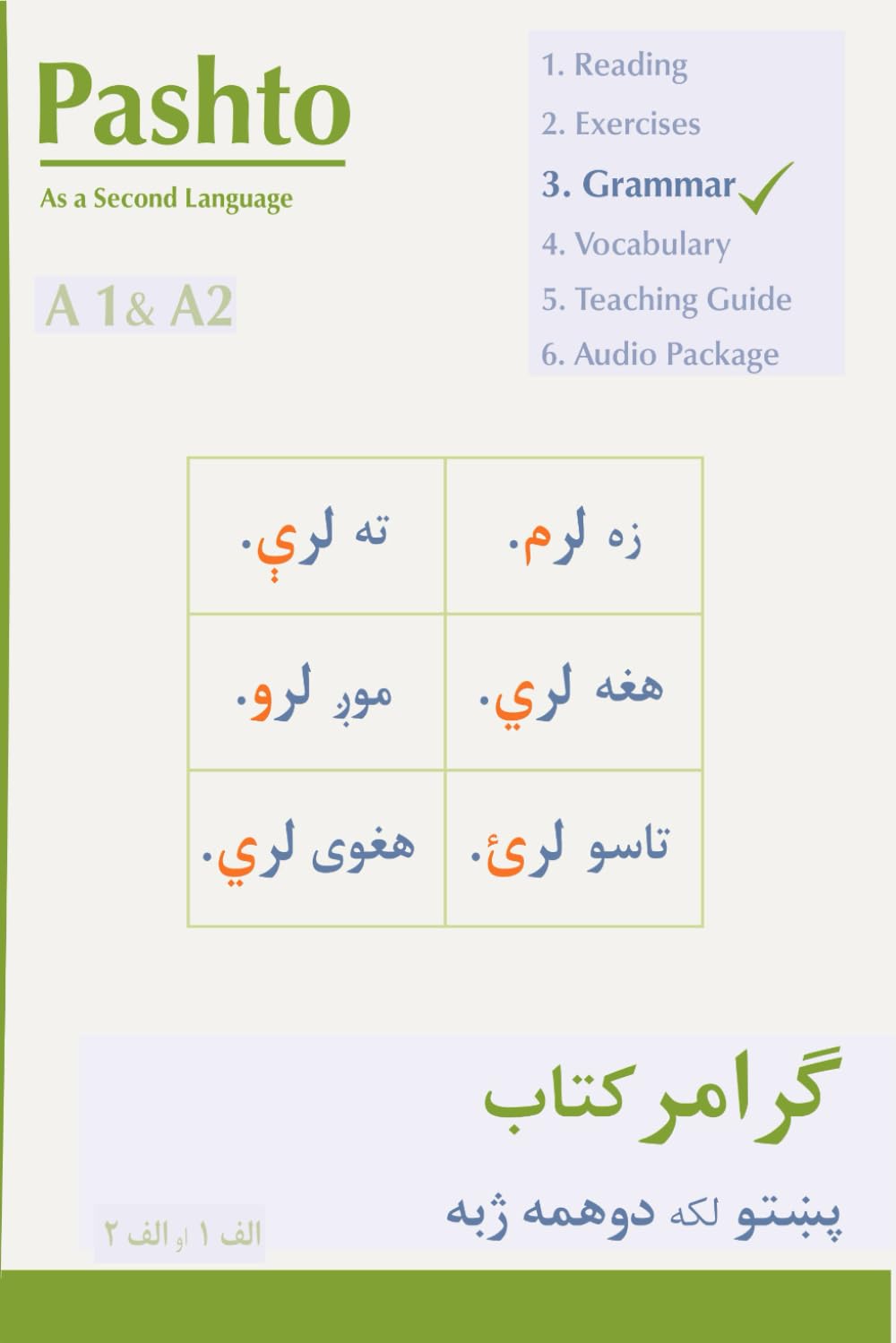 Pashto Grammar A1-A2: Pashto as a Second Language: Amazon.co.uk: Wardak ...