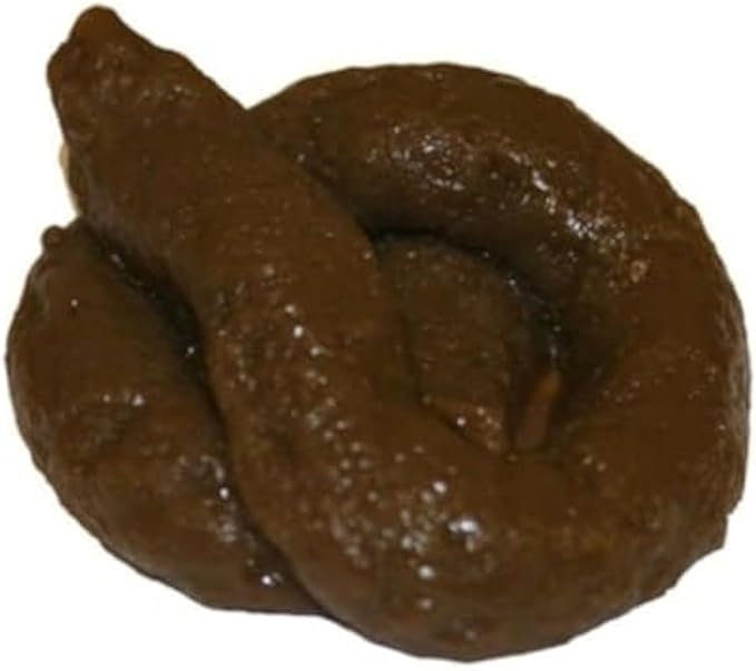 The Little Party Shop Sticky Soft Fake Dog Poo Turd Novelty Practical ...
