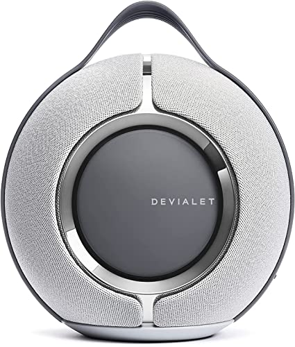 Devialet Mania - Smart Portable Speaker (Light Grey) | Alexa Enabled | 360 Stereo Sound - Price ...