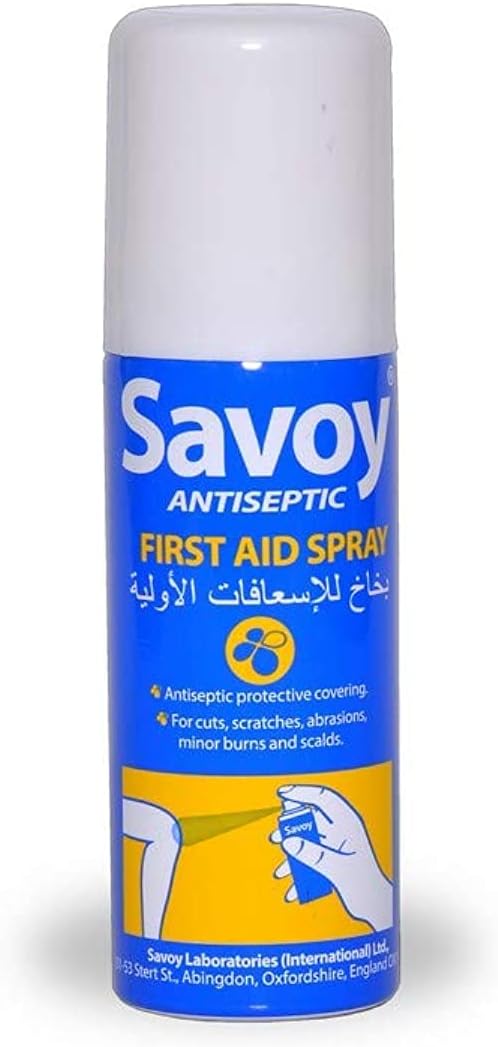 Savoy Antiseptic First Aid Spray 50ml : Amazon.ae: Health
