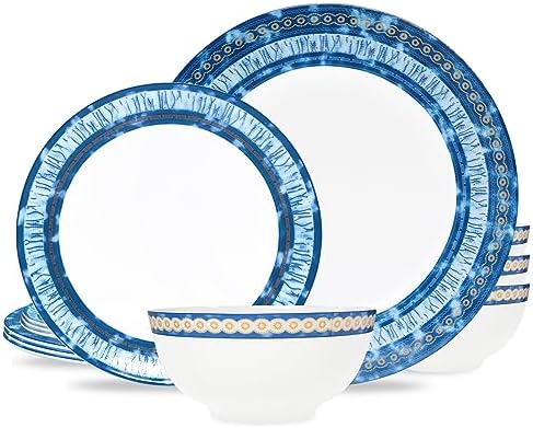 Amazon.com | ACMLIFE Bone China Dinnerware Set - Porcelain Dinnerware ...