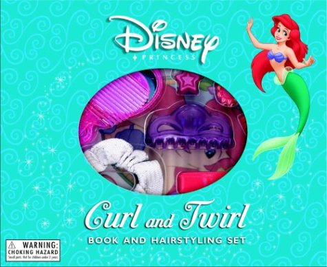 Disney Princess Curl and Twirl: Book and Hairstyling Set: Amazon.co.uk ...