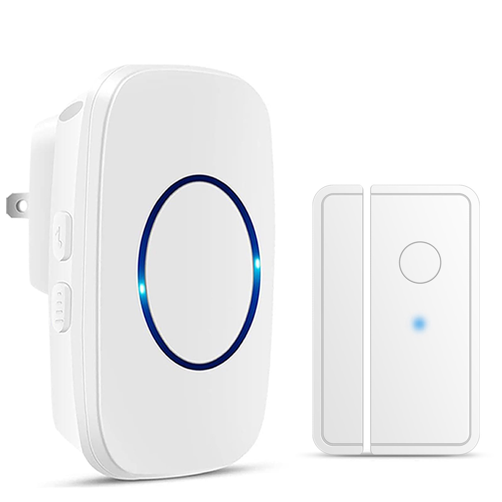 Door Chime When Door Opens, FullHouse Door Sensor Wireless Entry Alarm ...