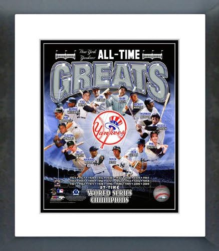 Amazon.com: New York Yankees All Time Greats Framed Picture 8x10 ...