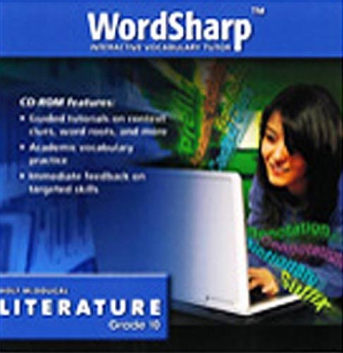 Holt McDougal Literature: Wordsharp Interactive Vocabulary Tutor CD-ROM ...