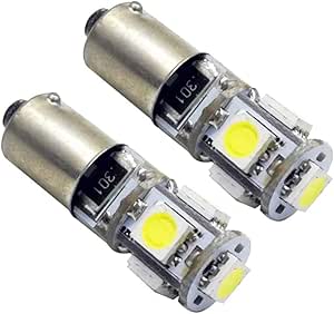 Amazon.com: Ruiandsion 2 unids BAY9S H21W Bombillas LED Canbus 12V Super Bright 5050 5SMD ...