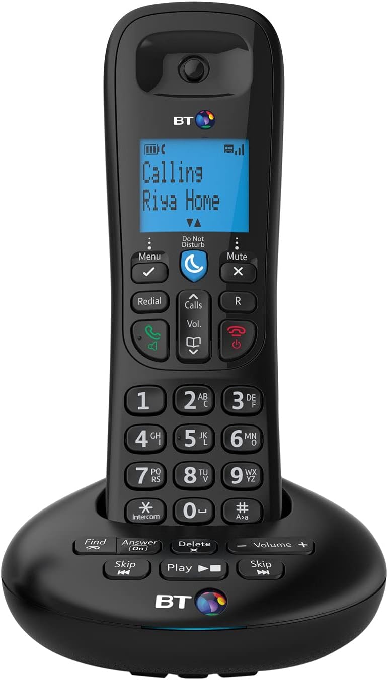 BT BT3570 Cordless Phone with Answering Machine (Hands Free ...