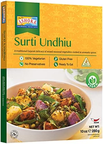 Amazon.com : Ashoka Microwavable Meals 1932, Plant-Based Curry, Mixed ...