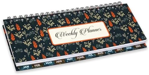 Moaae Mopo Weekly Planner | Hard Back Cover | 53 Weeks | Undated | Re ...