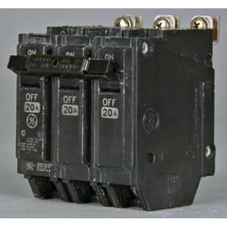 GE THQB1120 Bolt-On Mount Type THQB Miniature Circuit Breaker 1-Pole 20 ...