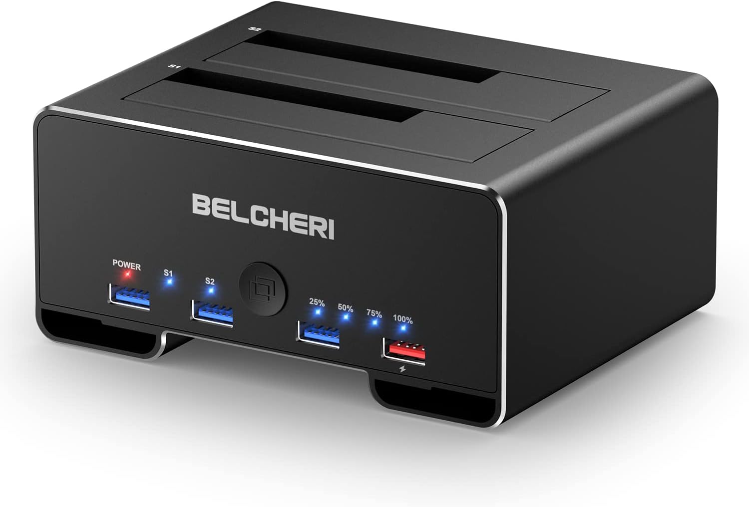 Amazon.com: BELCHERI Hard Drive Docking Station, USB 3.2 Gen 1 Hard ...