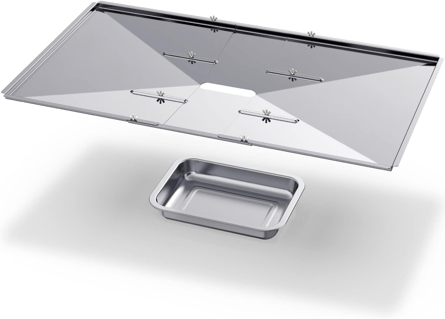 Amazon.com : Quickflame Replacement Grease Tray Set (Width adjusts from ...