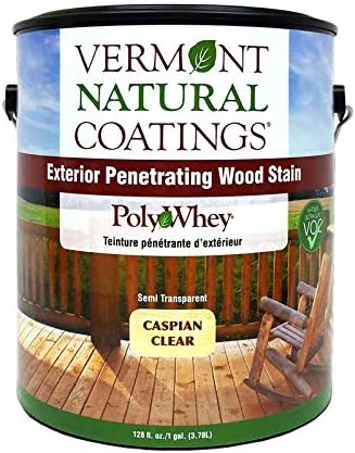 Vermont Natural Coatings PolyWhey Exterior Penetrating Stain - Caspian ...