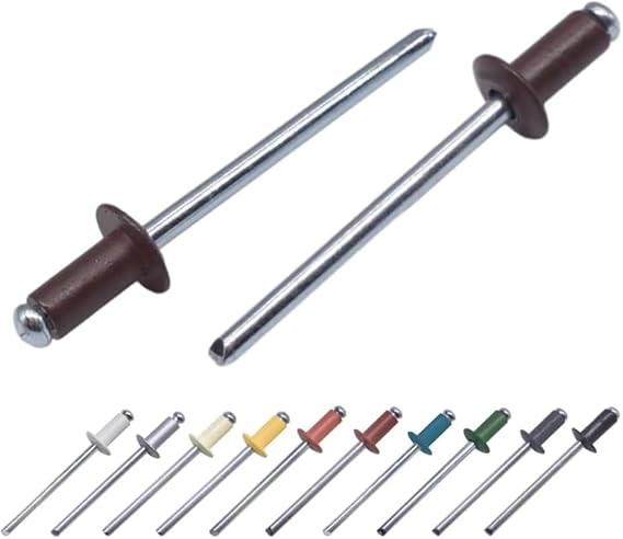 Amazon.com: (Pack of 50) Painted Blind Rivets 1/8" x 5/16" (3.2 x 8 mm ...