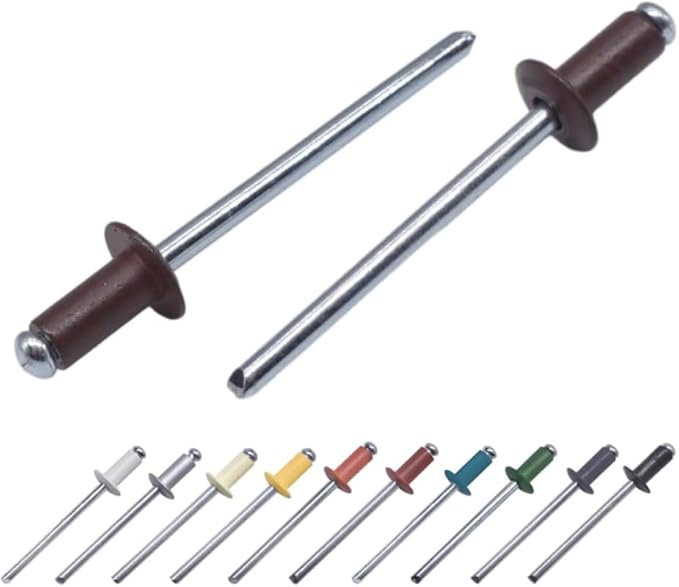 Amazon.com: (Pack of 50) Painted Blind Rivets 1/8" x 5/16" (3.2 x 8 mm ...