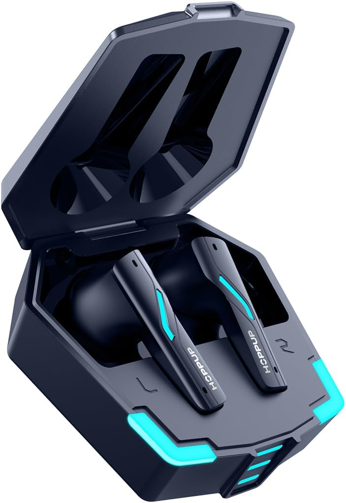 HOPPUP Predator Xo4 Gaming in Ear Wireless Earbuds with 50H Playtime ...