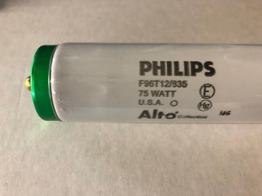 Philips 15 Pieces 142745 F96T12/835/ALTO 75W 835 3500K Slimline Lamp ...