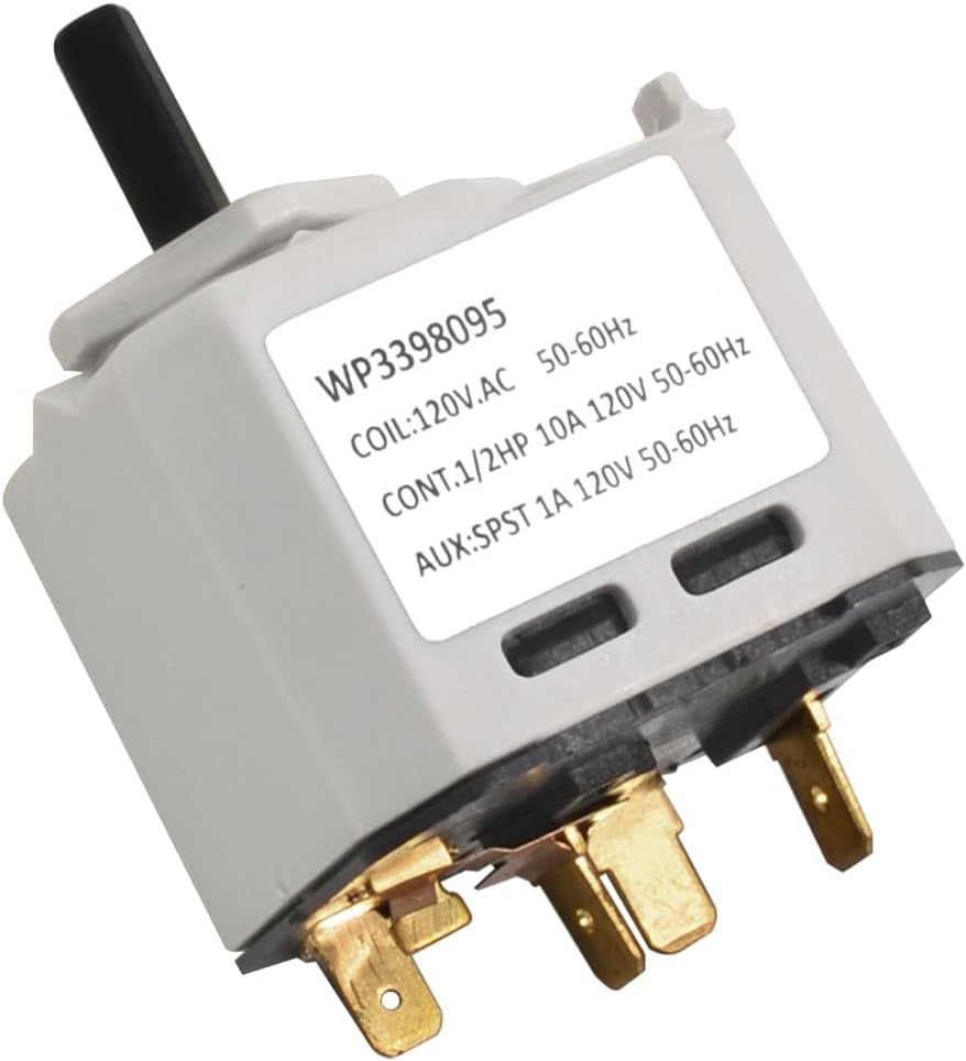Amazon.com: GYOFFULL WP3398095 3398095 Dryer Push to Start Relay Switch ...