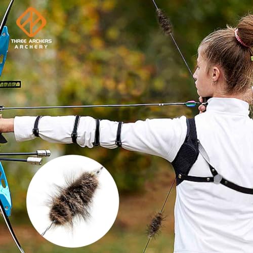 THREE ARCHERS Bowstring Silencer Archery String Vibration Dampener ...