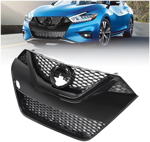Amazon.com: HECASA Front Bumper Grille Compatible with 2016-2018 Nissan ...