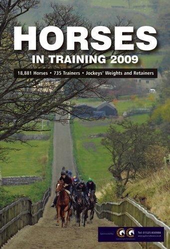 Horses in Training 2009 Revised Edition by Richard Lowther published by ...