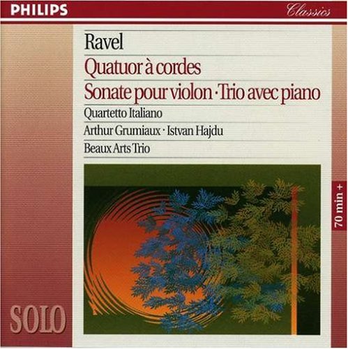 Amazon.com: Ravel: String Quartet Violin Sonata Pno Trio: CDs & Vinyl