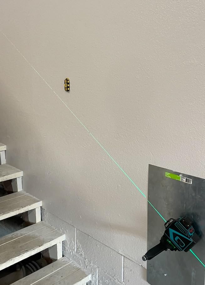 Firecore Laser Level 3 X 360 Self Leveling, Green Beam Cross Line ...