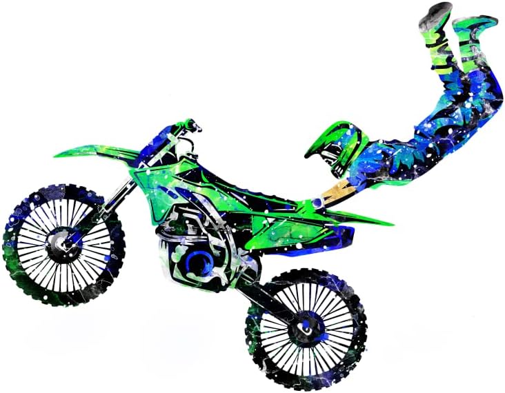 Amazon.com: Large Dirt Bike Wall Decal for Boys Bedroom Decor, Dirt ...