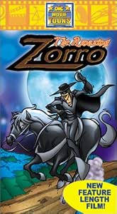 Amazon.com: Amazing Zorro [VHS] : Scott Heming, Andy Heyward, Michael ...