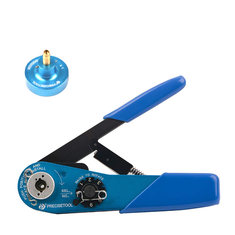 Buy PRECISETOOL KIT2038 Crimp Tool Kit: YJQ-W1A Hand Crimpers Wire Pin ...