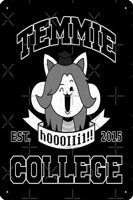 Amazon.com : Undertale Games - Temmie College Est.2015 Art Print 8 x 12 ...