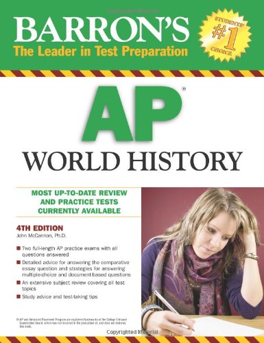 Amazon.com: Barron's AP World History: 9780764143670: McCannon Ph.D ...