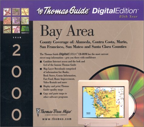 Thomas Guide 2000 Bay Area: County Coverage of Alameda, Contra Costa ...