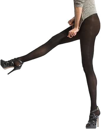 HUE Women's Opaque Control Top Sheers Nylons Sleek 2 Black at Amazon ...